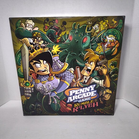 Games | Penny Arcade The Game Rumble In Rlyeh Deckbuilding Game ...